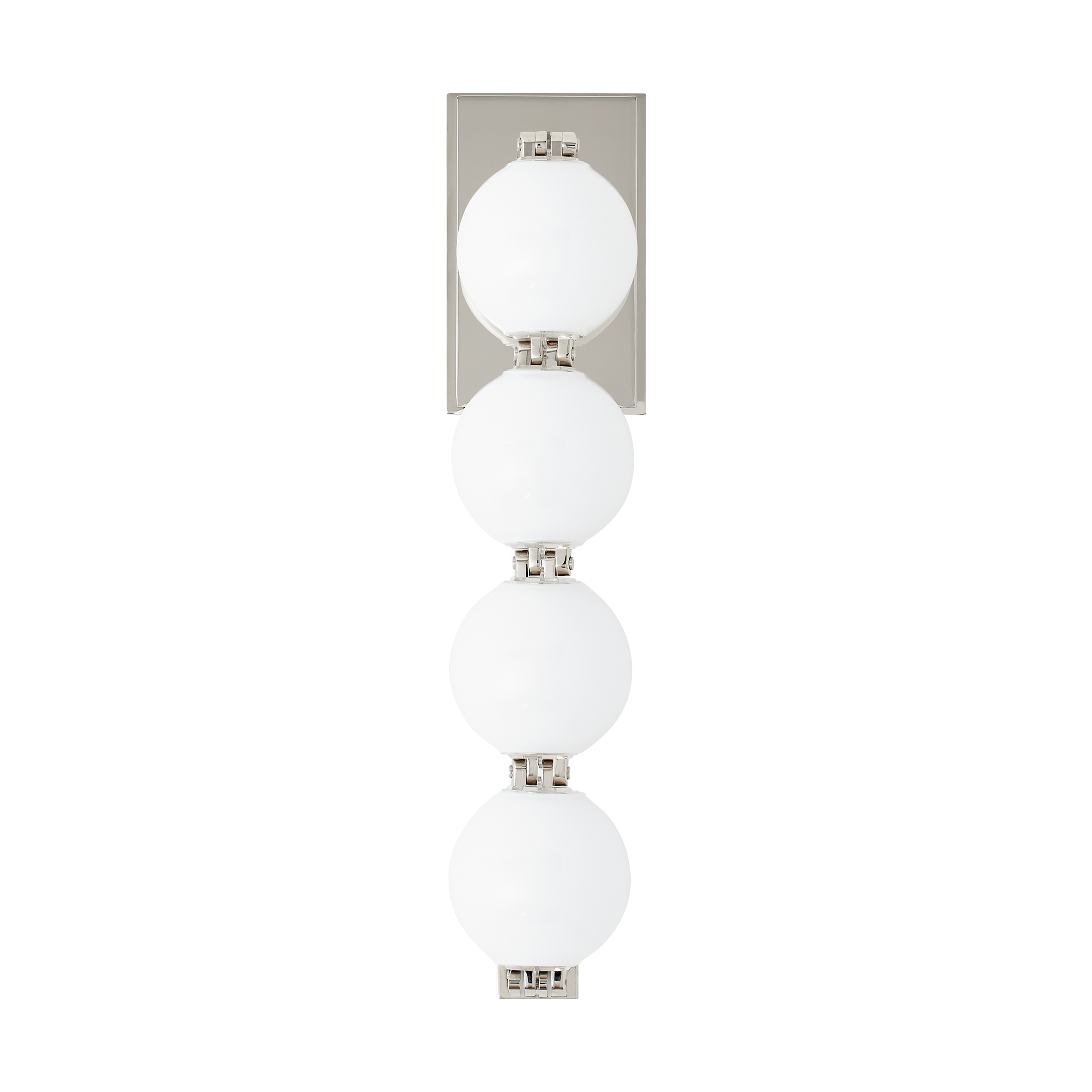 Sean Lavin Perle 1-light dimmable LED sconce with dark bronze finish ...